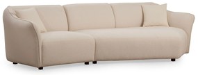 Hanah Home Třímístná pohovka MENTIS krémová 288 cm