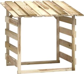 Pergoly se střechou 2 ks 100x90x100 cm impregnovaná borovice 3096644