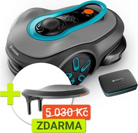 Gardena Smart SILENO Free 800 m² - Zánovní - Robotická sekačka bez drátu