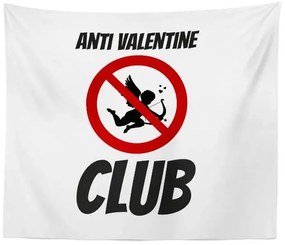 Sablio Deka Anti Valentine Club: 150x120 cm