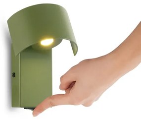Brilagi - LED Nástěnná lampa VASTO LED/3W/230V zelená