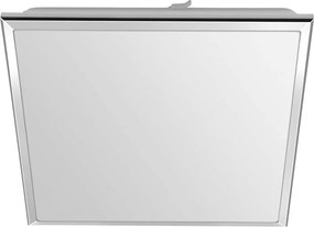 Sapho Silver - Stropní LED svítidlo 28x28 cm, 10 W, chrom AU478