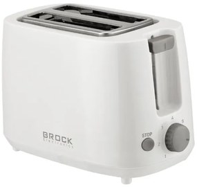 Topinkovač na 2 toasty Brock, 700W, bílý