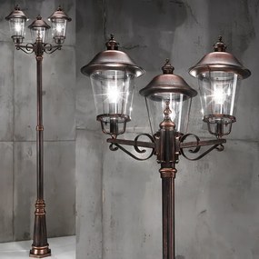 Orion - Venkovní lampa KENZO 3xE27/100W/230V IP44 bronz/patina