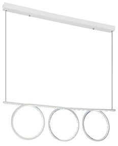 Závěsné LED svítidlo Loop, 1x LED 60w, 3000k, w