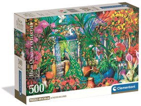 Clementoni - Puzzle 500 Skleníkoví správci