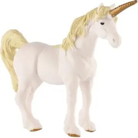 ZOOTED Figurka Jednorožec bílo-zlatý / Fantasy / plast / 16 cm
