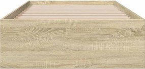 Rám postele se zásuvkami dub sonoma 90x200 cm kompozitní dřevo 3280428