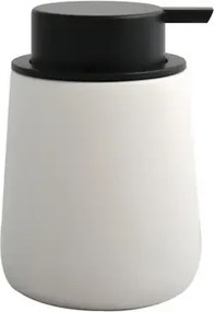 MSV MAONIE dávkovač mýdla bílo-černý / keramika / 350 ml