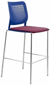 LD seating Barová židle TIME 176-N4 Barva plastu LD plast - červená LÁTKY (E) / FLORIDA, DINO, ERA