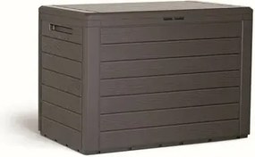 PROSPERPLAST WOODEBOX hnědá 190L/ Zahradní box