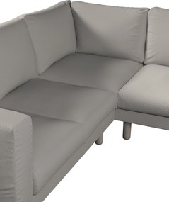 Potah na pohovku IKEA Norsborg rohová 4-místná barva béžová látka pletený vzor