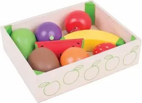 Bigjigs Toys Krabička s ovocem / od 18 měsíců