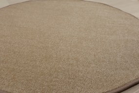Vopi koberce Kusový koberec Eton béžový 70 kruh - 160x160 (průměr) kruh cm