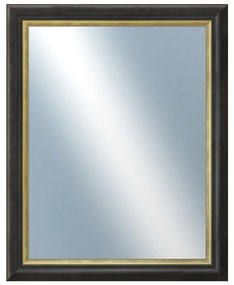 DANTIK - Zarámované zrcadlo - rozměr s rámem cca 40x50 cm z lišty Anversa černá AU (3149)