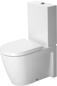 Duravit Starck 2 - Stojící WC kombi mísa, WonderGliss, bílá 21450900001