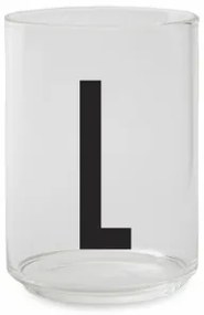 Personal Drinking Glass, písmeno L Design Letters