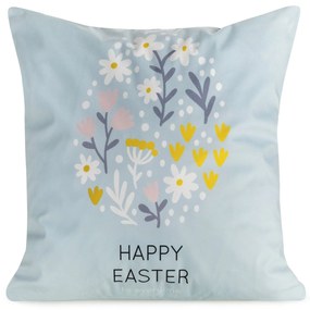 VELIKONOČNÍ DEKORAČNÍ POVLAK NA POLŠTÁŘ EASTER11 45X45 CM VZOROVANÁ