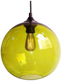 Závěsná lampa EDISON Z Candellux Zelená