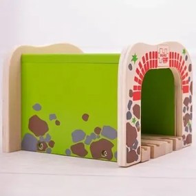 Bigjigs Rail Dvojitý železniční tunel / od 3 let