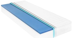 Matrace 80 x 200 cm paměťová pěna Visco 18 cm H2 282789