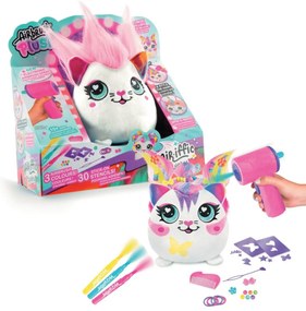 EP Line Airbrush Hair´iffic Squish Pal set plyšák k vybarvení na baterie 2 druhy air040