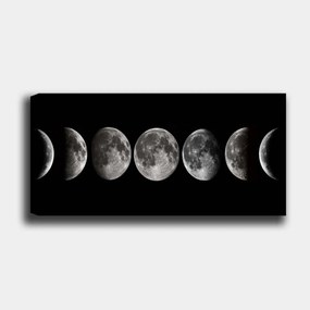 Obraz Fáze měsíce 120x50 cm