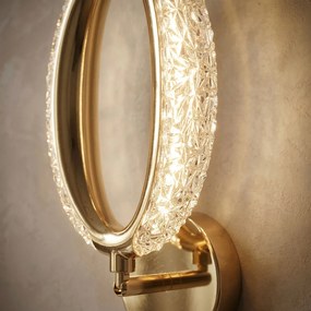 Toolight Rea, NÁSTĚNNÉ LED SVÍTIDLO G174-W GOLD, OSW-07818