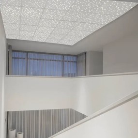 Stropní svítidlo LED se stmíváním Cílo 30 bílé s dálkovým ovládáním