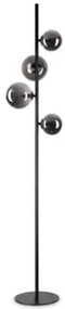Ideal Lux 306988 PERLAGE stojací lampa 4xG9 V1640mm černá Stojanové lampy