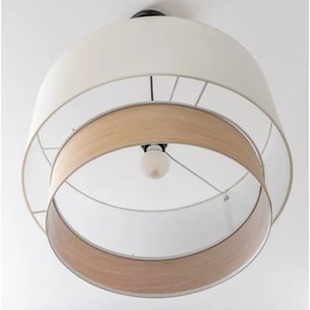 Brilagi - LED Lustr na lanku CERIA 1xE27/40W/230V pr. 50 cm bílá/béžová