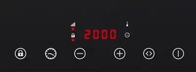 Steba IK 650 Slim černá / Indukční vařič / dvouplotýnkový / 3400 W