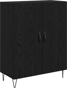 Vysoký bufet Bílý a černý dub 69,5 x 34 x 180 cm 3402710