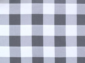 Bavlněný povlak na polštář Kostky šedé Velikost: 40 x 40