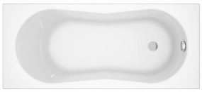 Cersanit Nike, akrylátová vana 160x70cm + nožičky, bílá, S301-248