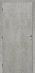 Solodoor Protipožární dveře 80 L, 820 × 1970 mm, fólie, levé, beton, plné