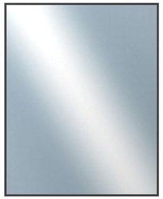DANTIK - Zarámované zrcadlo - rozměr s rámem cca 40x50 cm z lišty Hliník černá | P273-250 (7273250)