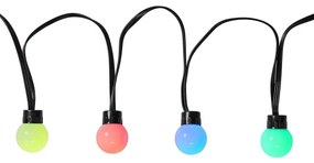 Nedis WIFILP02C48 - LED RGB Dekorační řetěz 48xLED 13,8m IP65 Wi-Fi Tuya