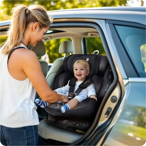 Autosedačka ISOFIX, 0-36kg, černá | Nukido Prestige
