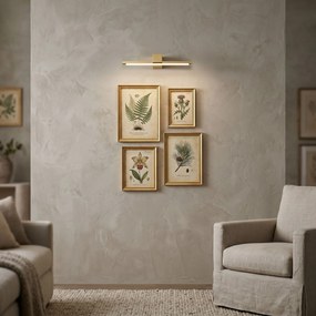 Toolight Rea, Koupelnové nástěnné LED svítidlo SWE043-1W 40cm GOLD, OSW-20143