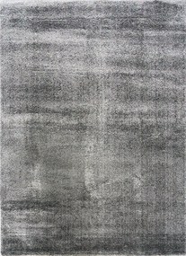 BE Koberec Microsofty 8301 DARK GREY - šedý obdélníkový Rozměr: 80x150 cm