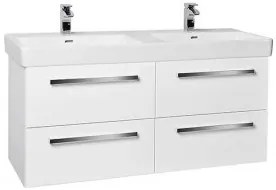 Krajcar KPS K Pro S koupelnová skříňka s umyvadlem 130 x 65 x 46 cm bílá KPS130 Koupelny Bernold