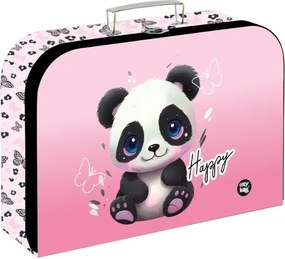 Oxybag - kufřík na výtvarku Panda, 34 cm, lamino