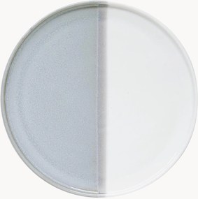 Sada snídaňových talířů z porcelánu Double, 4 díly