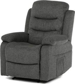 Polohovací křeslo šedé TV-4086 GREY2
