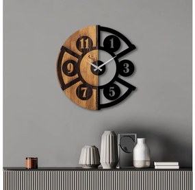 Asir Nástěnné hodiny pr. 56 cm 1xAA dřevo/kov AS1663