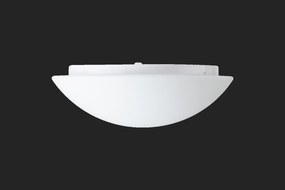 OS AUR70876 AURA 10 IP stropní/nástěnné skleněné svítidlo bílá IP65 4000 K 14W LED nouzové kombinované 3 h (původní kód OS 70876) - OSMONT