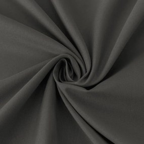 Prostěradlo z mikrovlákna MICROVELLE tmavě šedé 180x200 cm