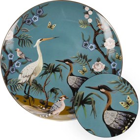 Porcelánový talíř Ashley 3, (fi) 26 cm, vícebarevný