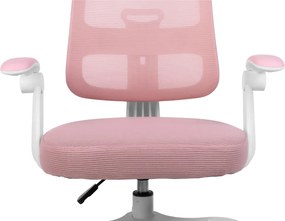 Dětská rostoucí židle Neoseat JUNI 013 — látka, růžová